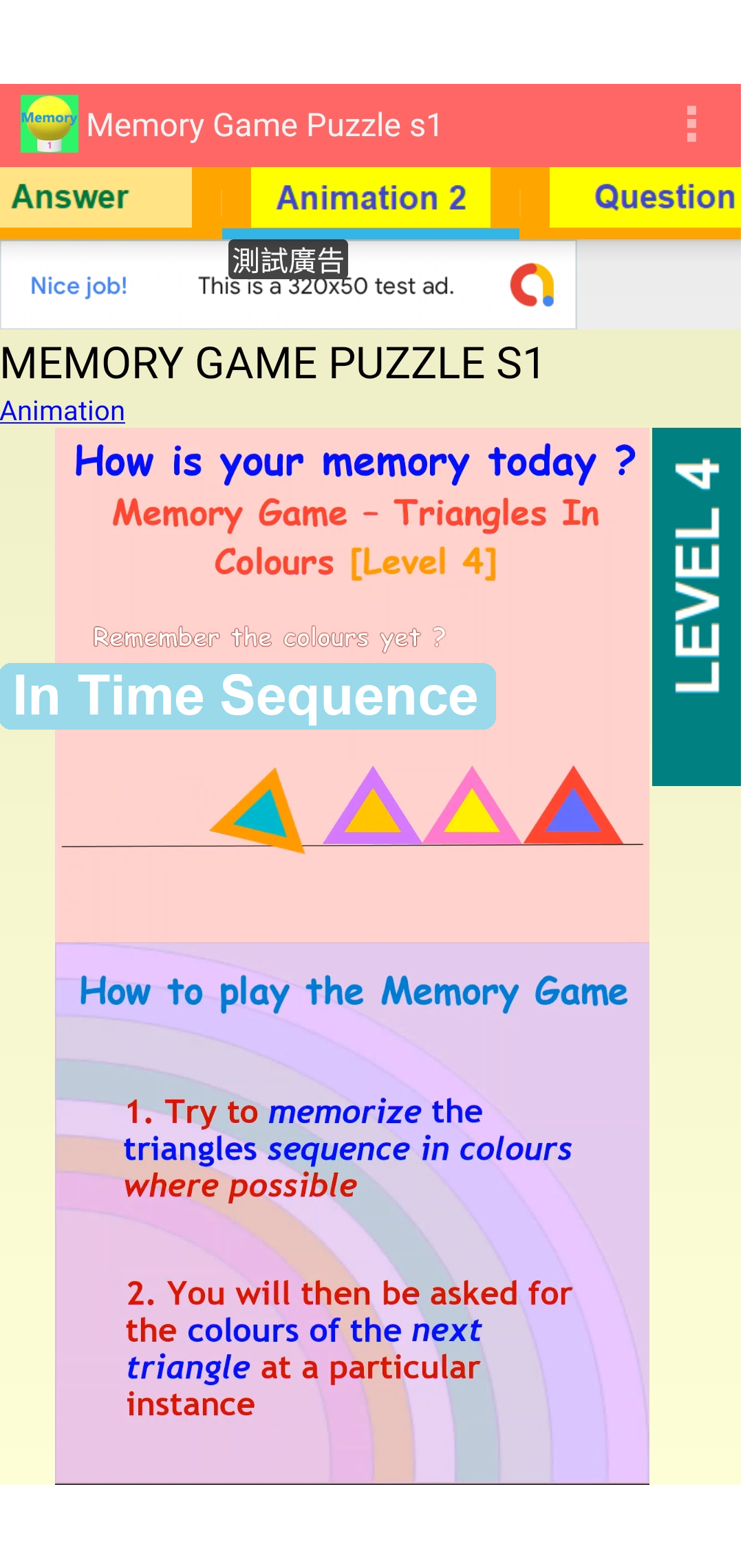 Memory Game Puzzle s1 android iOS-TapTap