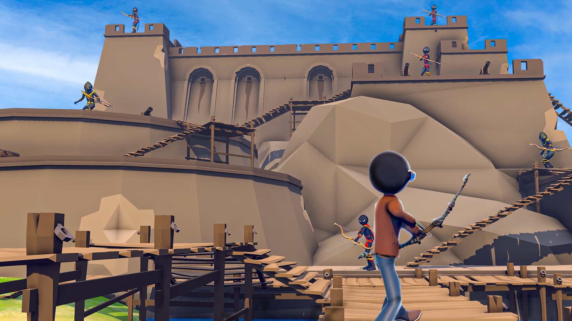 Superhero Archer Stickman Game android iOS-TapTap