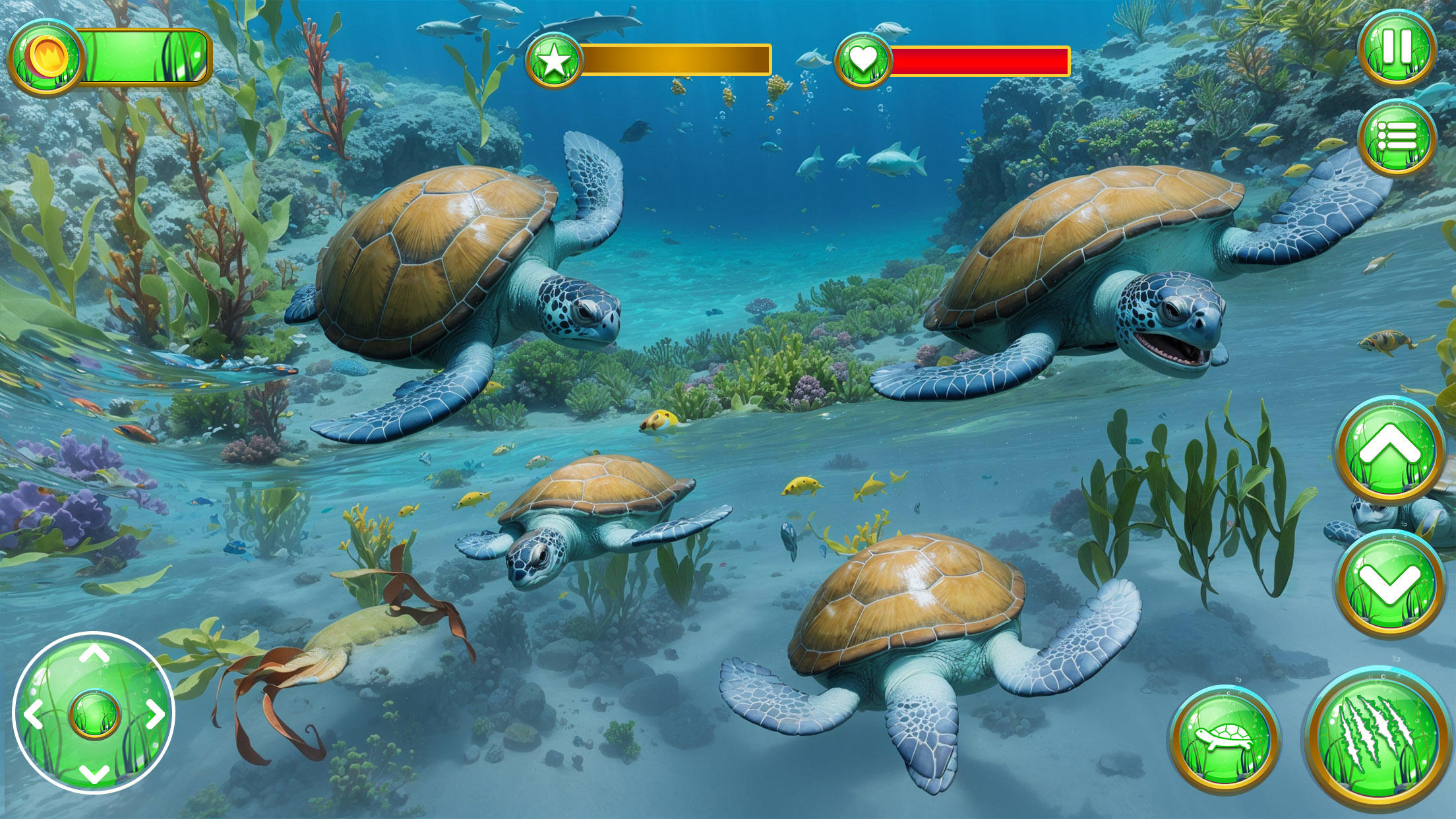 Wild Turtle Family Simulator android iOS apk download for free-TapTap