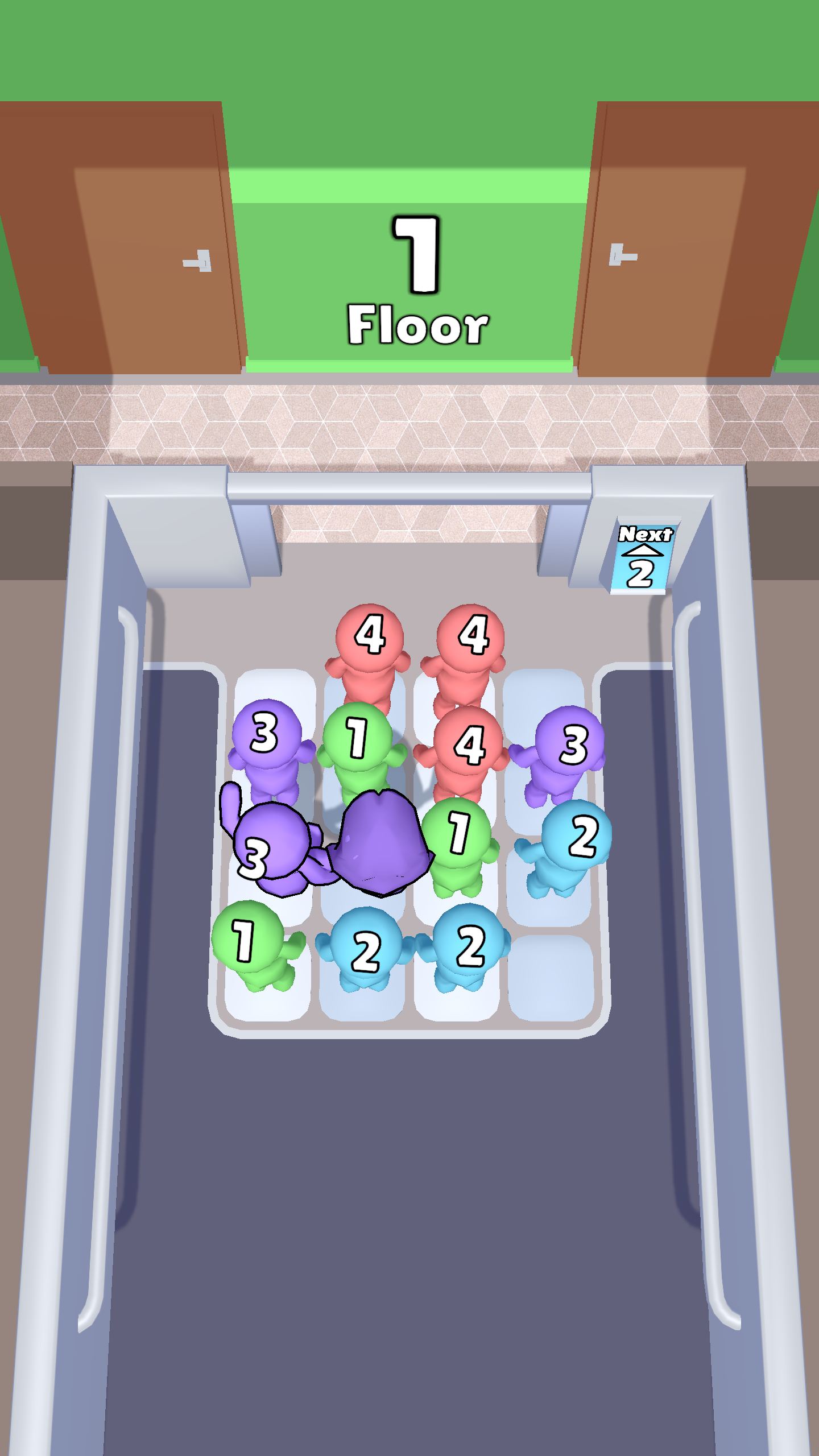 Elevator Queue android iOS apk download for free-TapTap