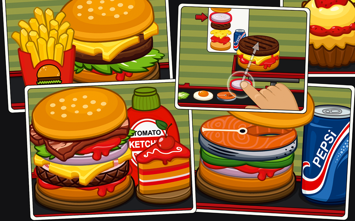 Burger Maker Game 3D android iOS-TapTap