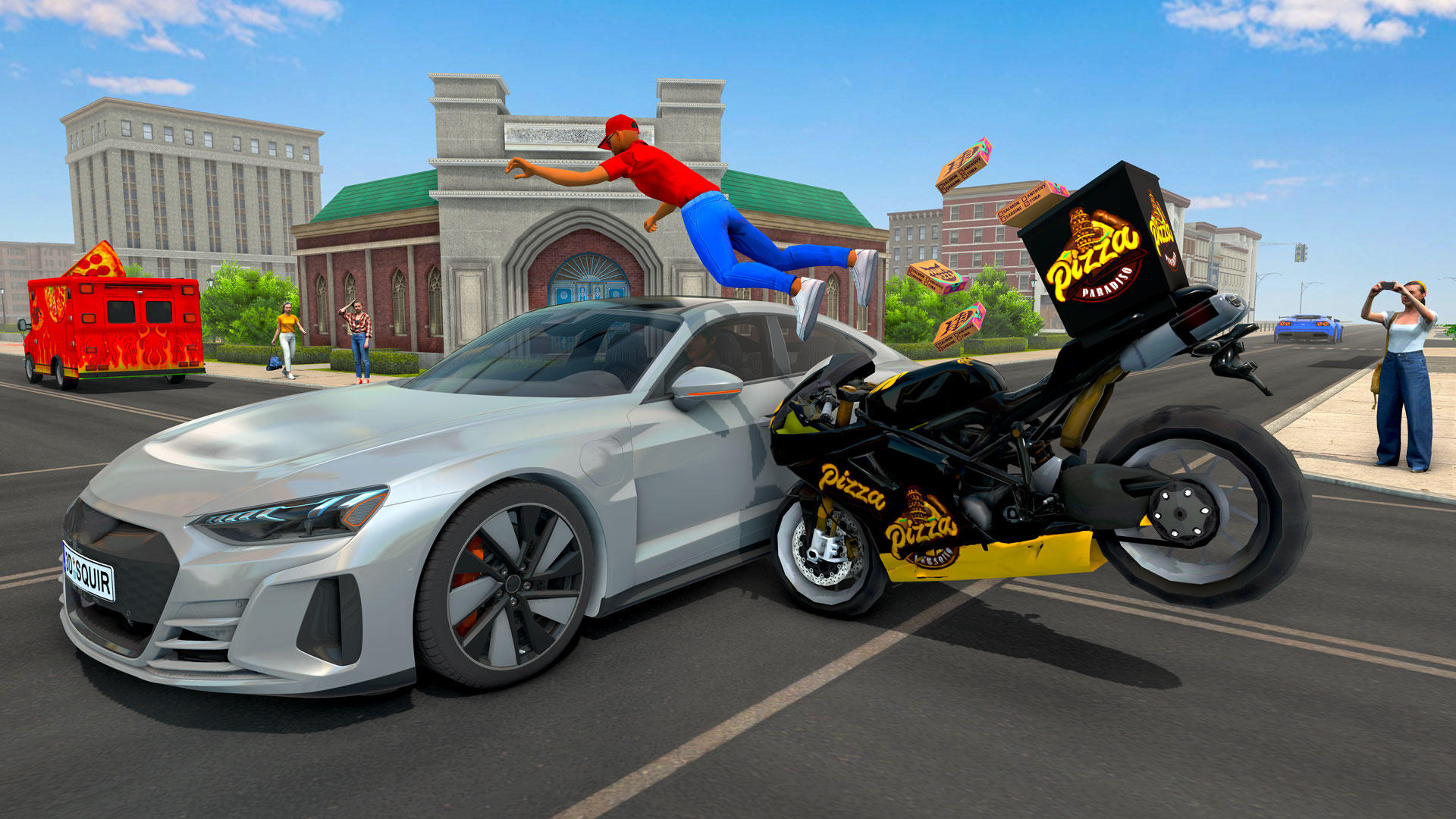 Pizza Delivery Van Simulator android iOS apk download for free-TapTap