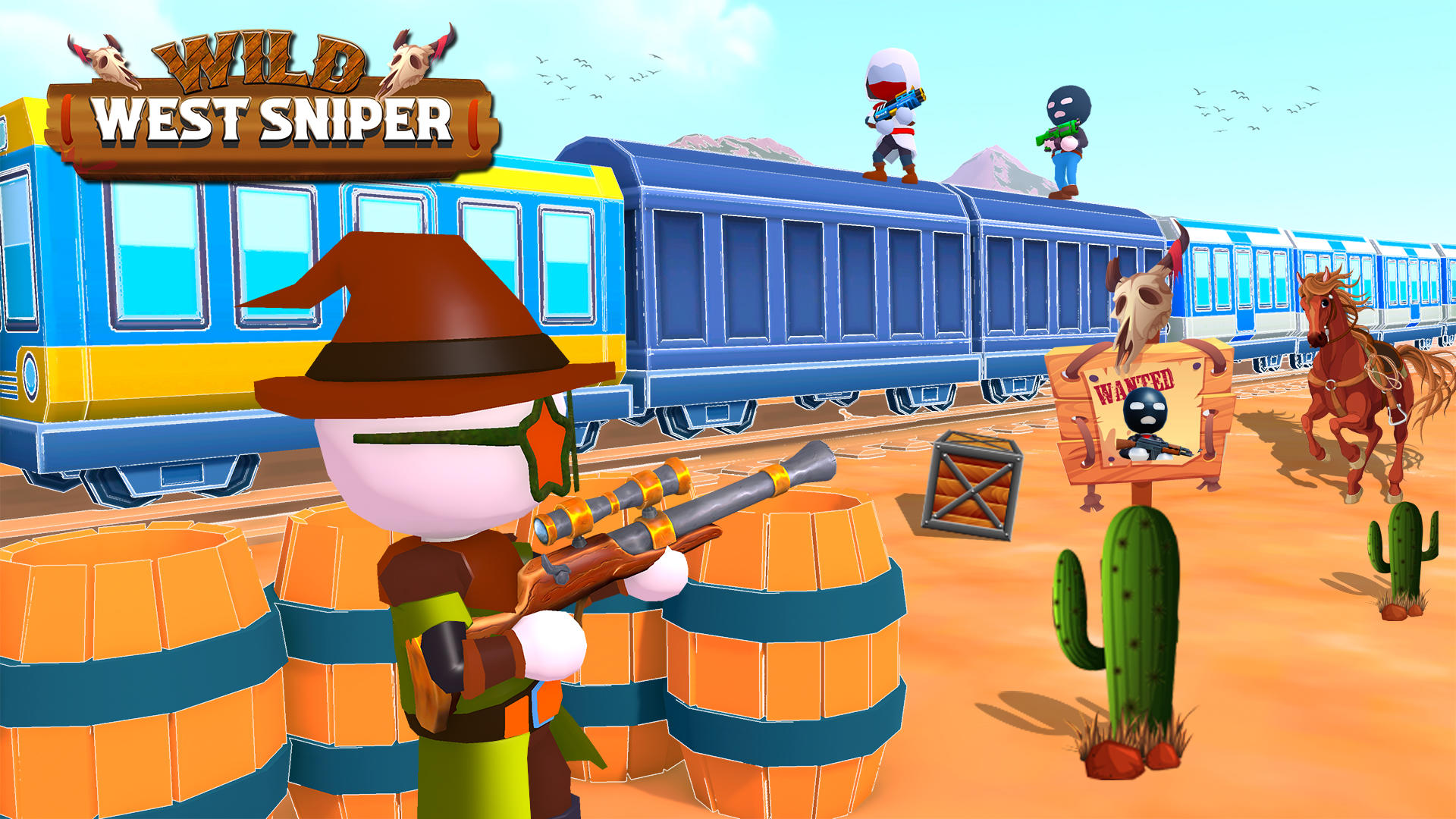 Wild West Cowboy Sniper War android iOS apk download for free-TapTap