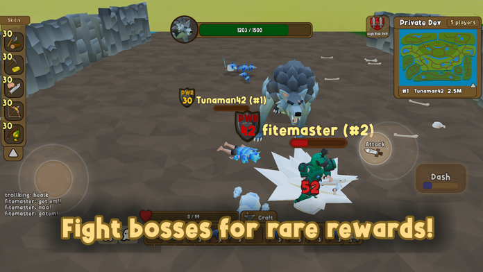 SkillFite.io - The Simple MMO 最新バージョン Android/iOS用 - TapTap