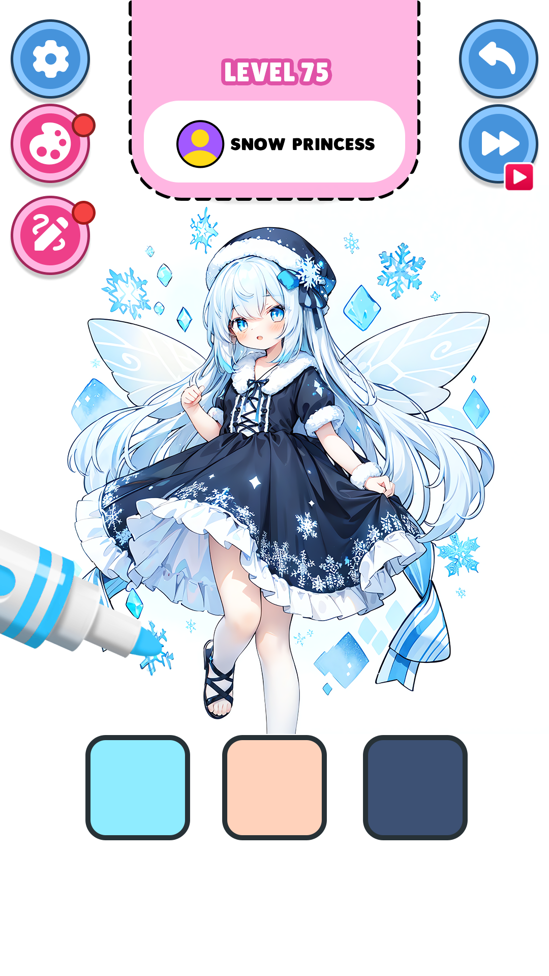 Color ASMR: Princess Coloring android iOS-TapTap