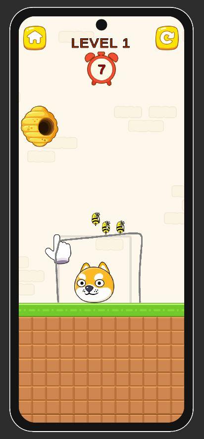 Dog vs Bee - Draw to Save for Android/iOS - TapTap