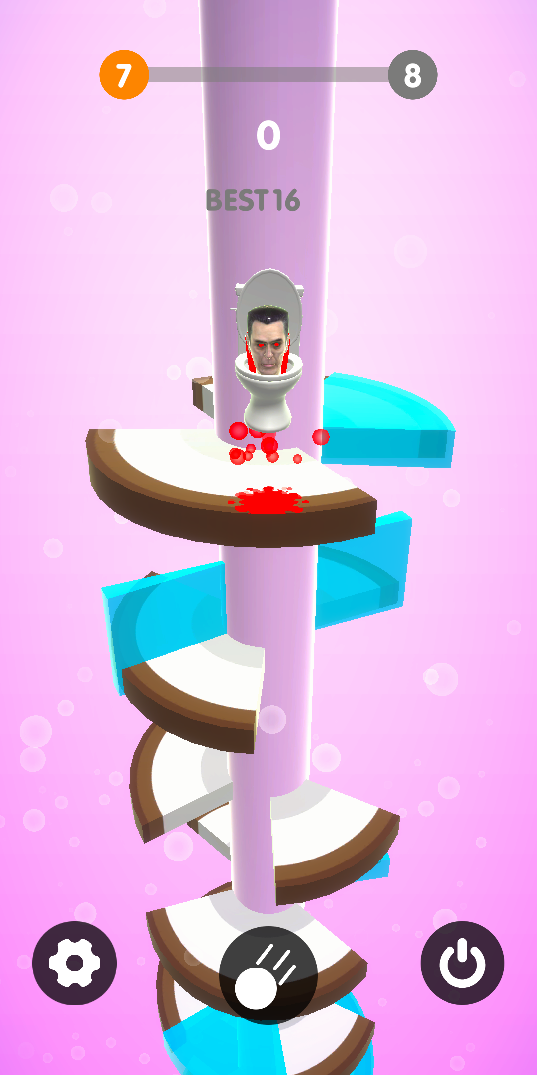 Fruit Helix Jumping Ball 3D android iOS-TapTap