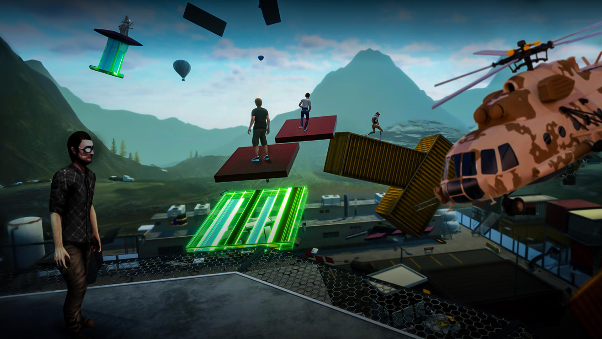 Only Jump Up Parkour Adventure android iOS-TapTap