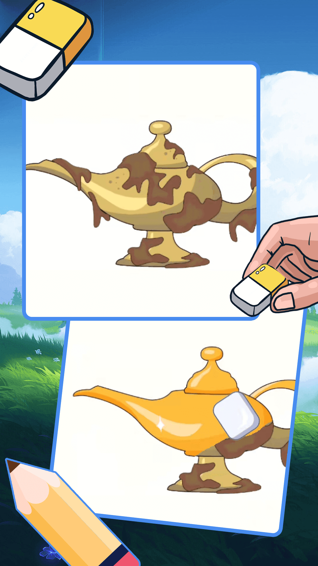 Eraser game:Find hidden object android iOS-TapTap