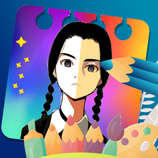 Wednesday Addams Coloring Game for Android/iOS - TapTap