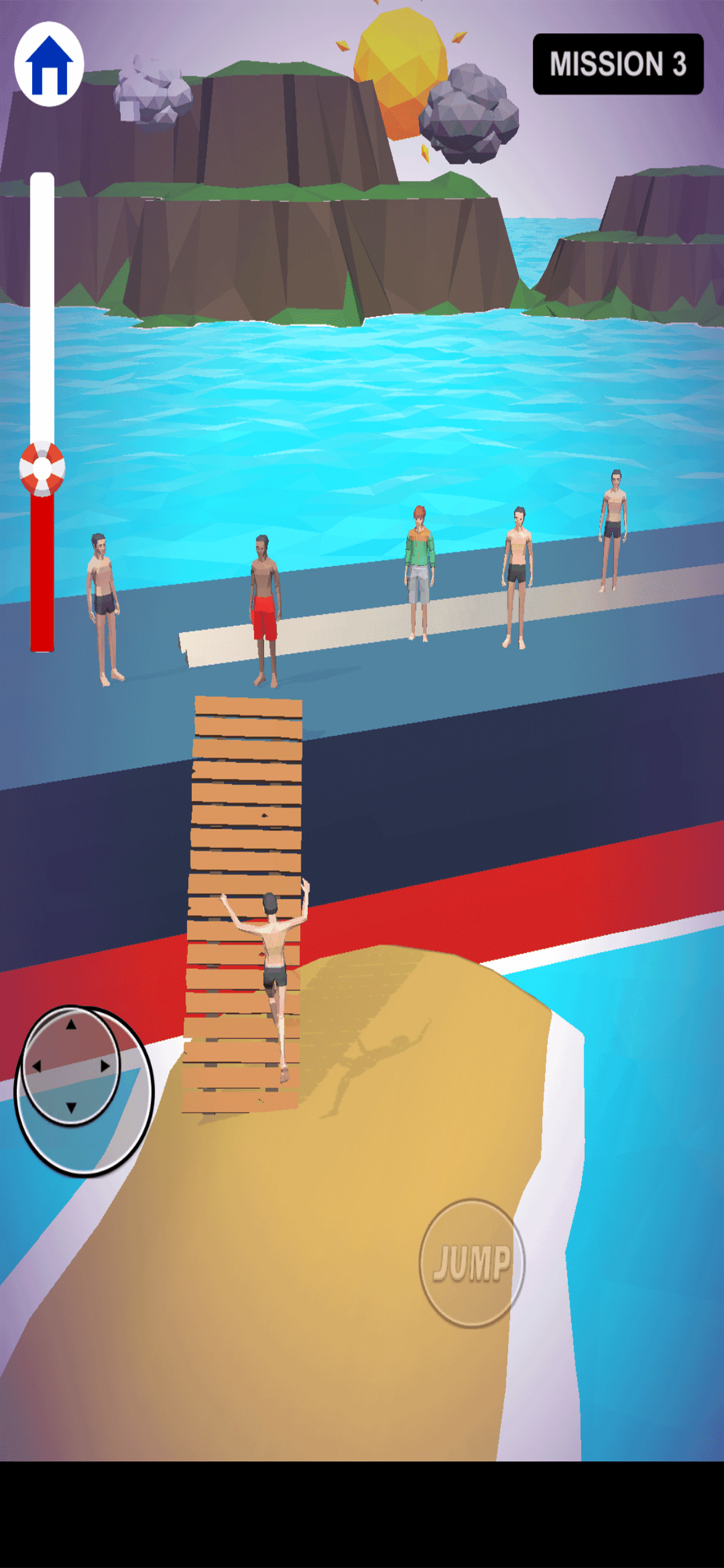 Tsunami Escape Rainbow android iOS apk download for free-TapTap