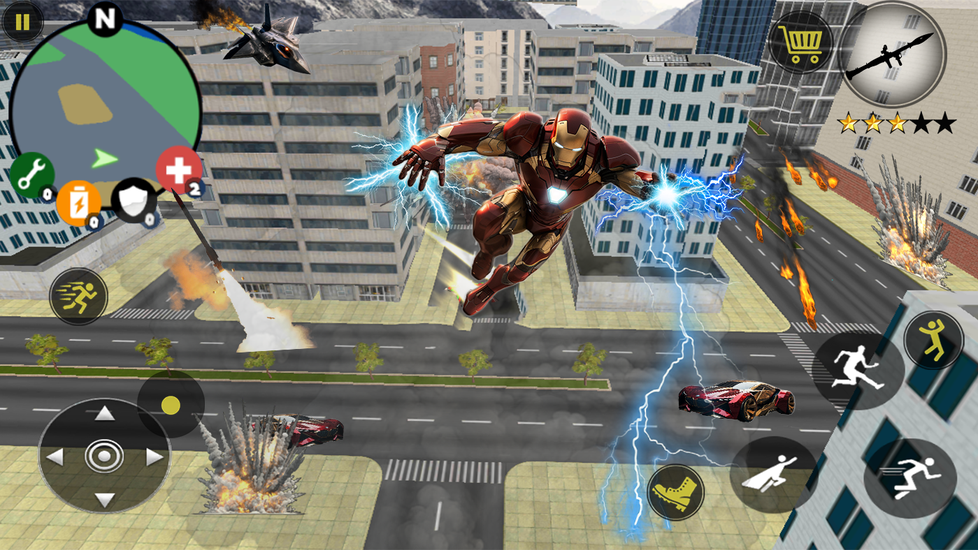 Iron Stickman Spider Rope Hero android iOS-TapTap