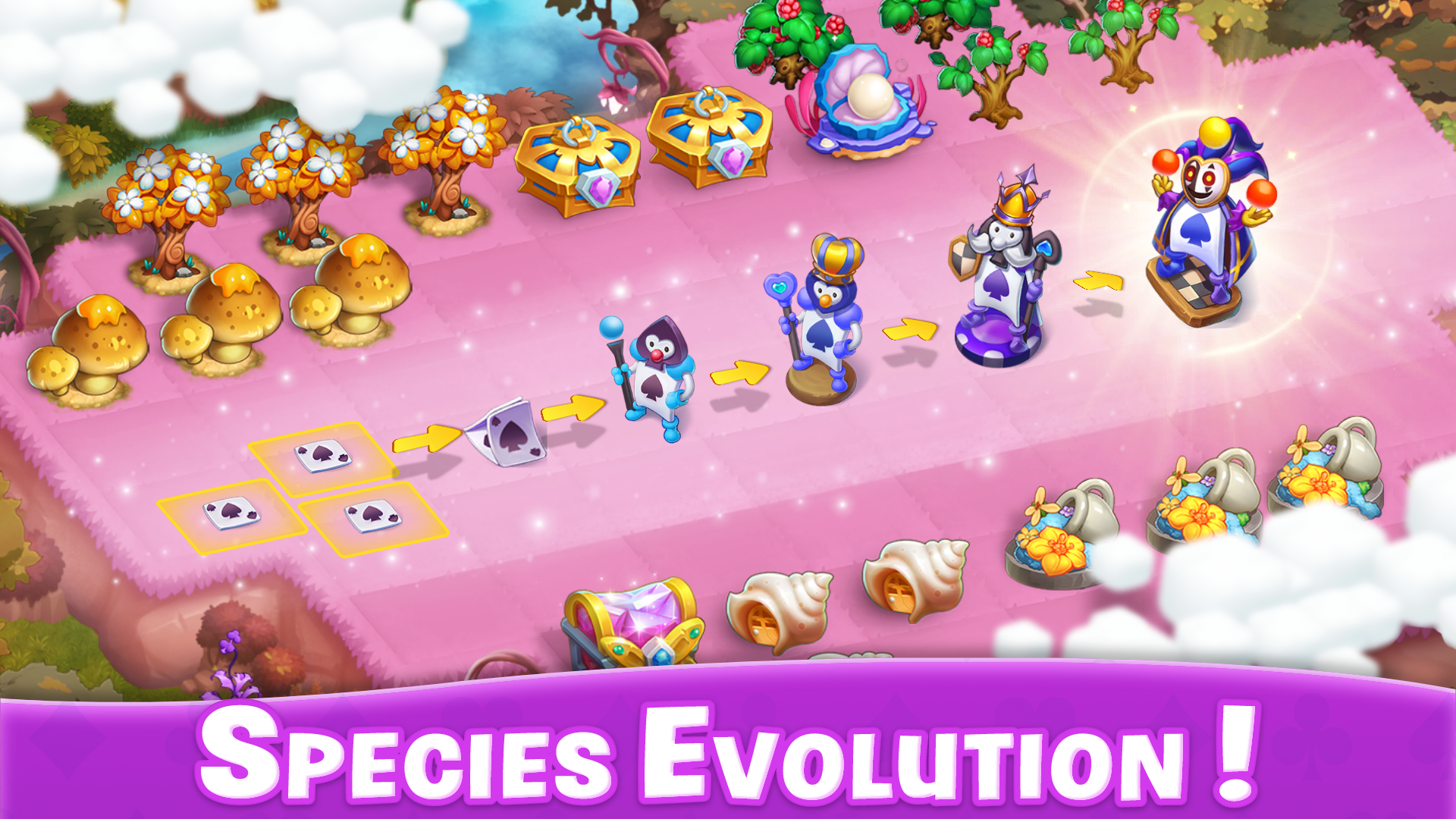 Merge Island:Tripeak Adventure android iOS-TapTap