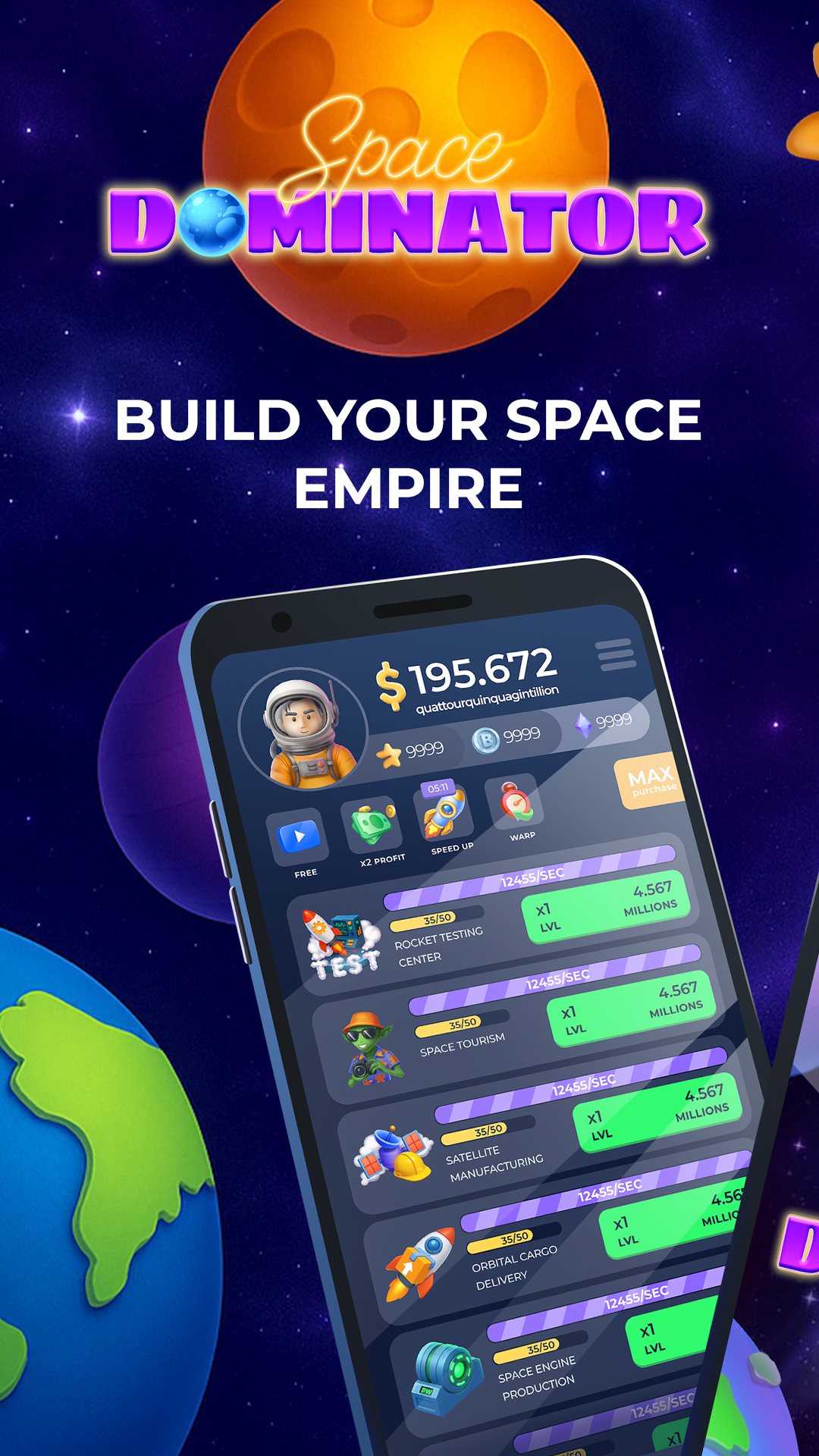 Space Dominator Tycoon for Android/iOS - TapTap
