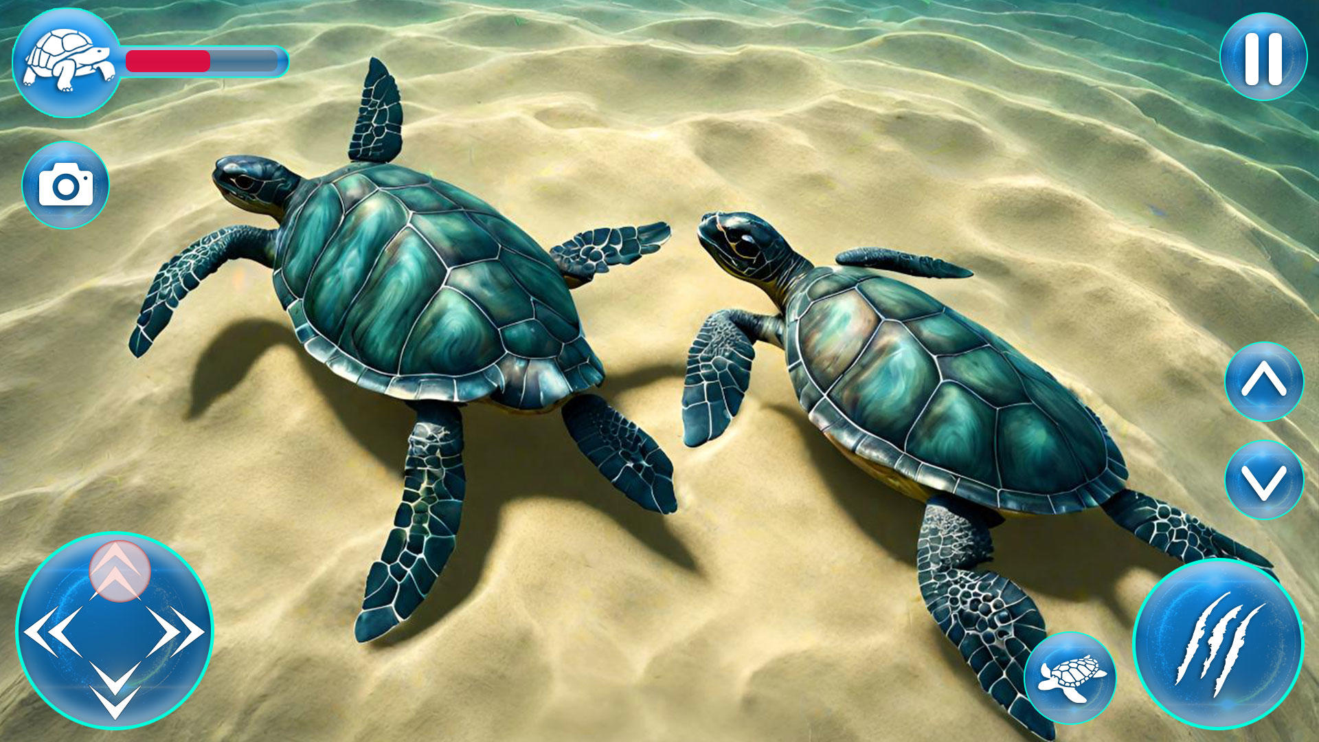 Wild Turtle Family Sim Game 3D android iOS apk download for free-TapTap
