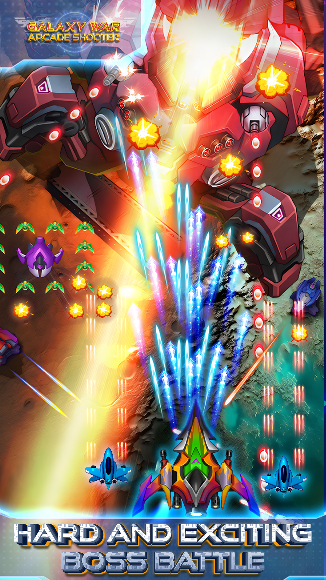 Galaxy War - Arcade Shooter android iOS-TapTap