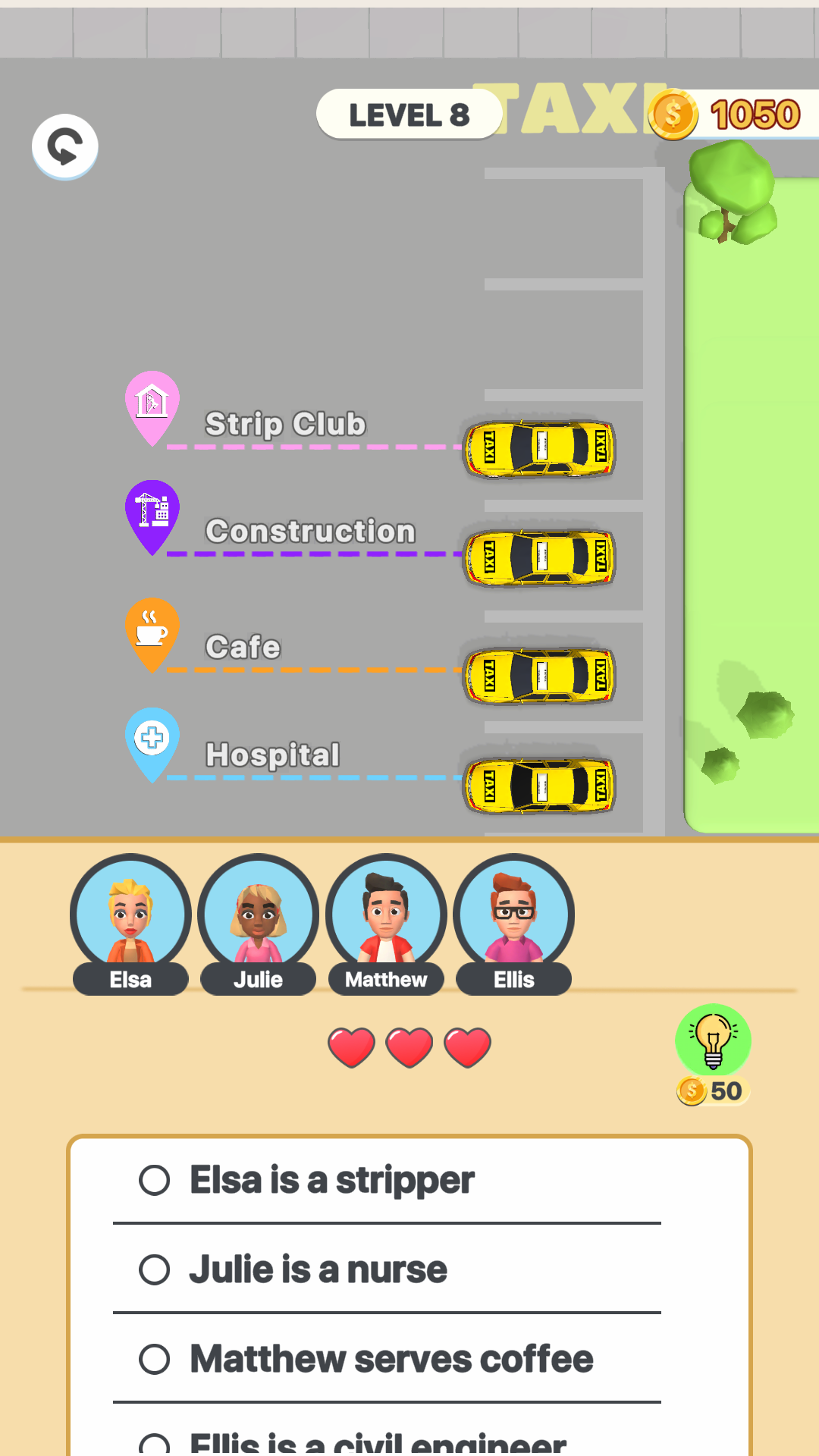 Taxi Order: Logic Puzzle for Android/iOS - TapTap
