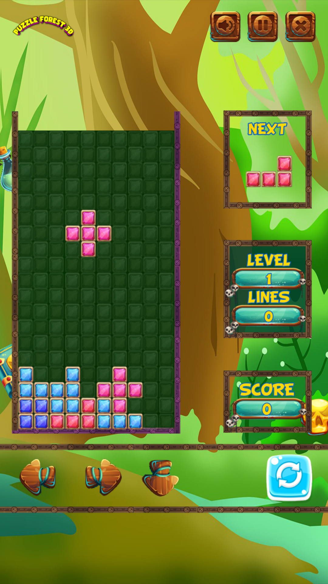 888 jogo Puzzle Forest 3D android iOS-TapTap