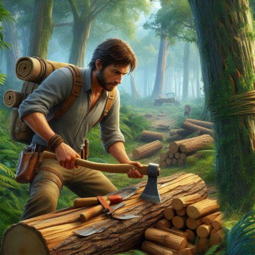 Wood Cutting Idle Lumberjack for Android/iOS - TapTap