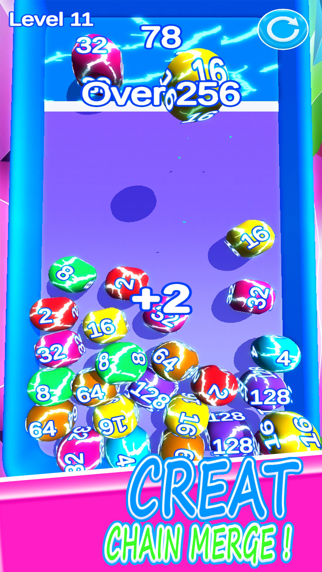Melty Bubble 2048 : Merge android iOS-TapTap