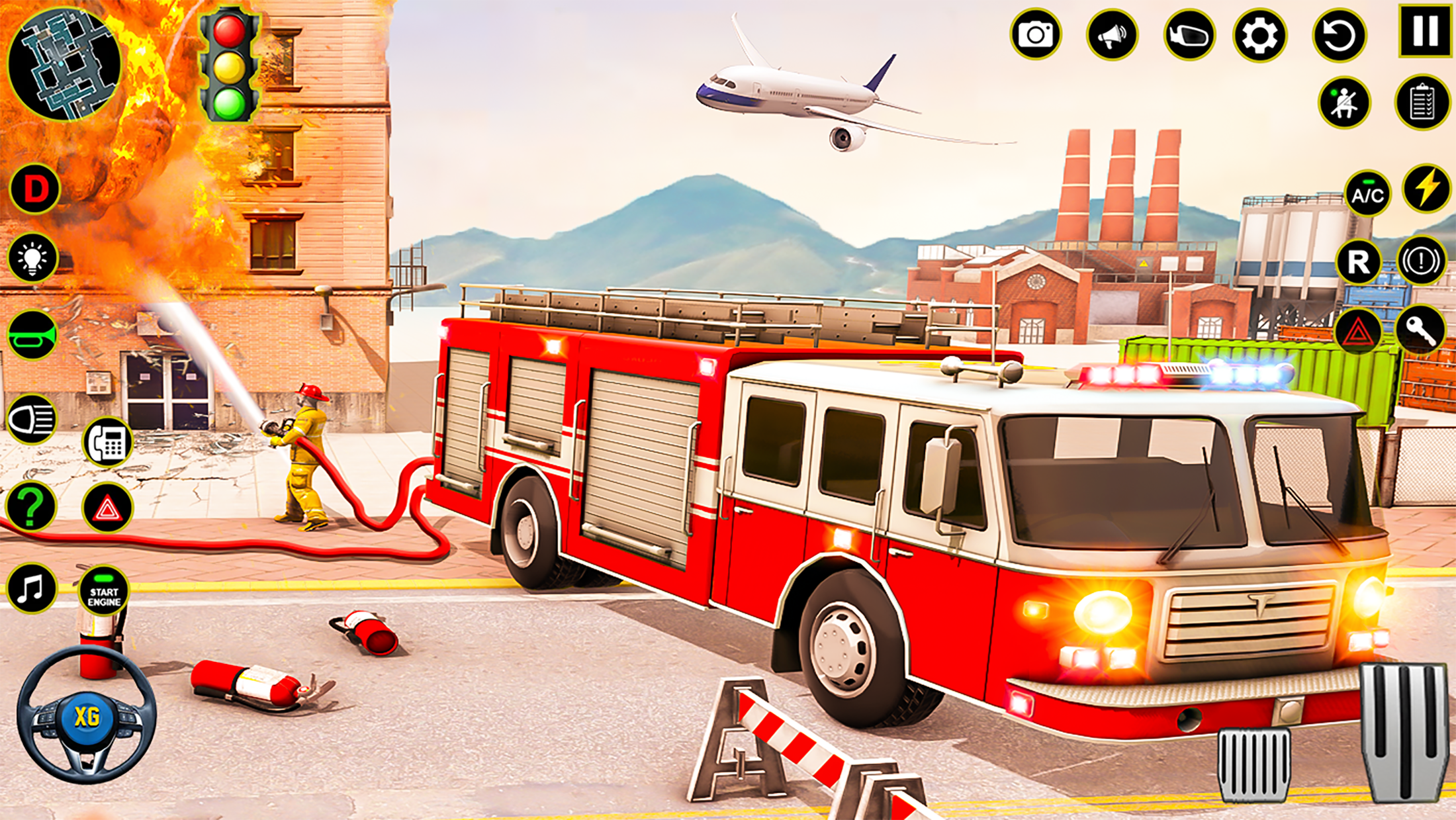 Firefighter : Fire Truck Games android iOS-TapTap