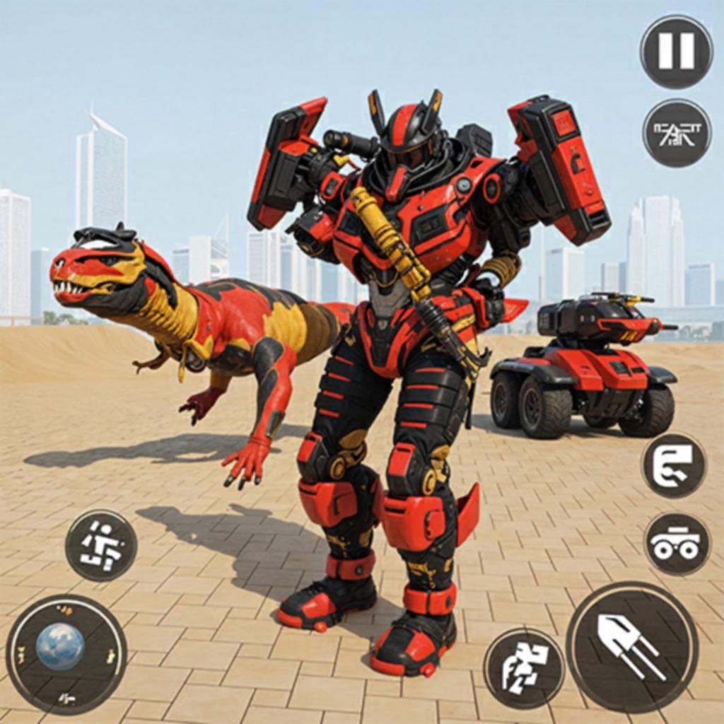 Robot Car Battle Simulator 3D for Android/iOS - TapTap