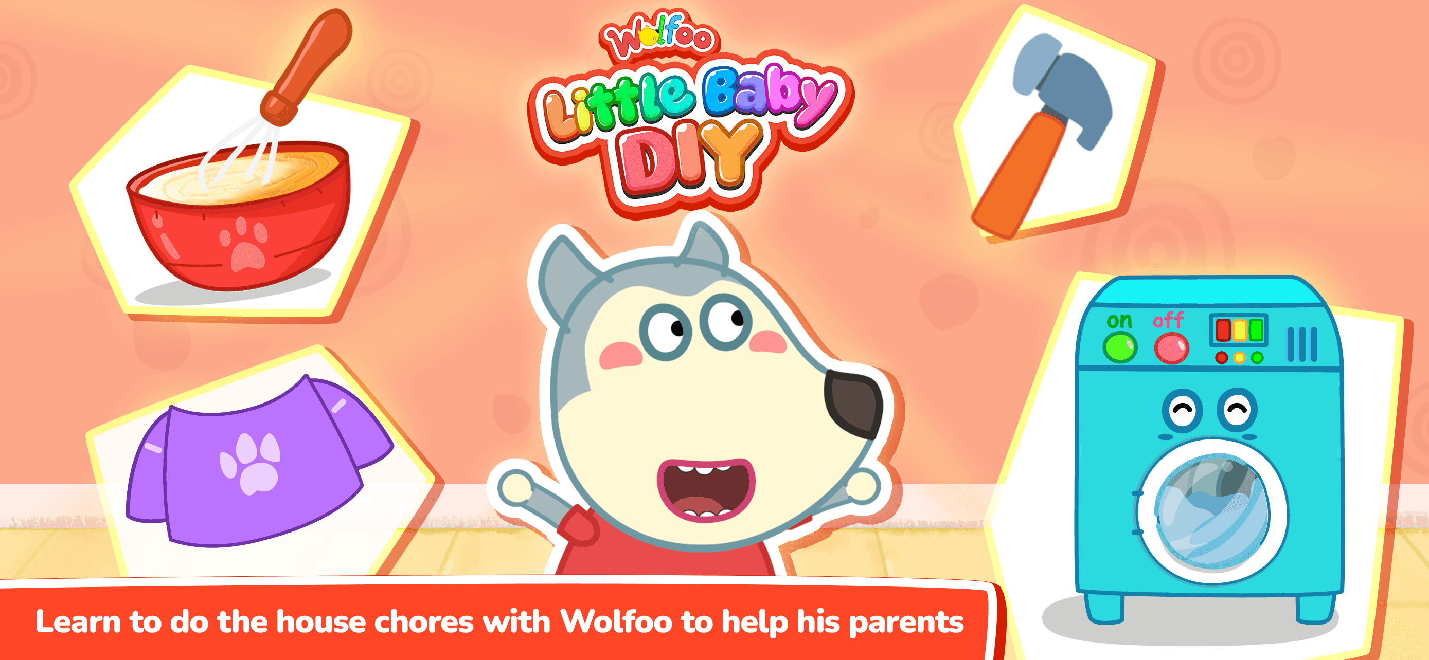 Wolfoo Learns: Little Baby DIY android iOS apk download for free-TapTap