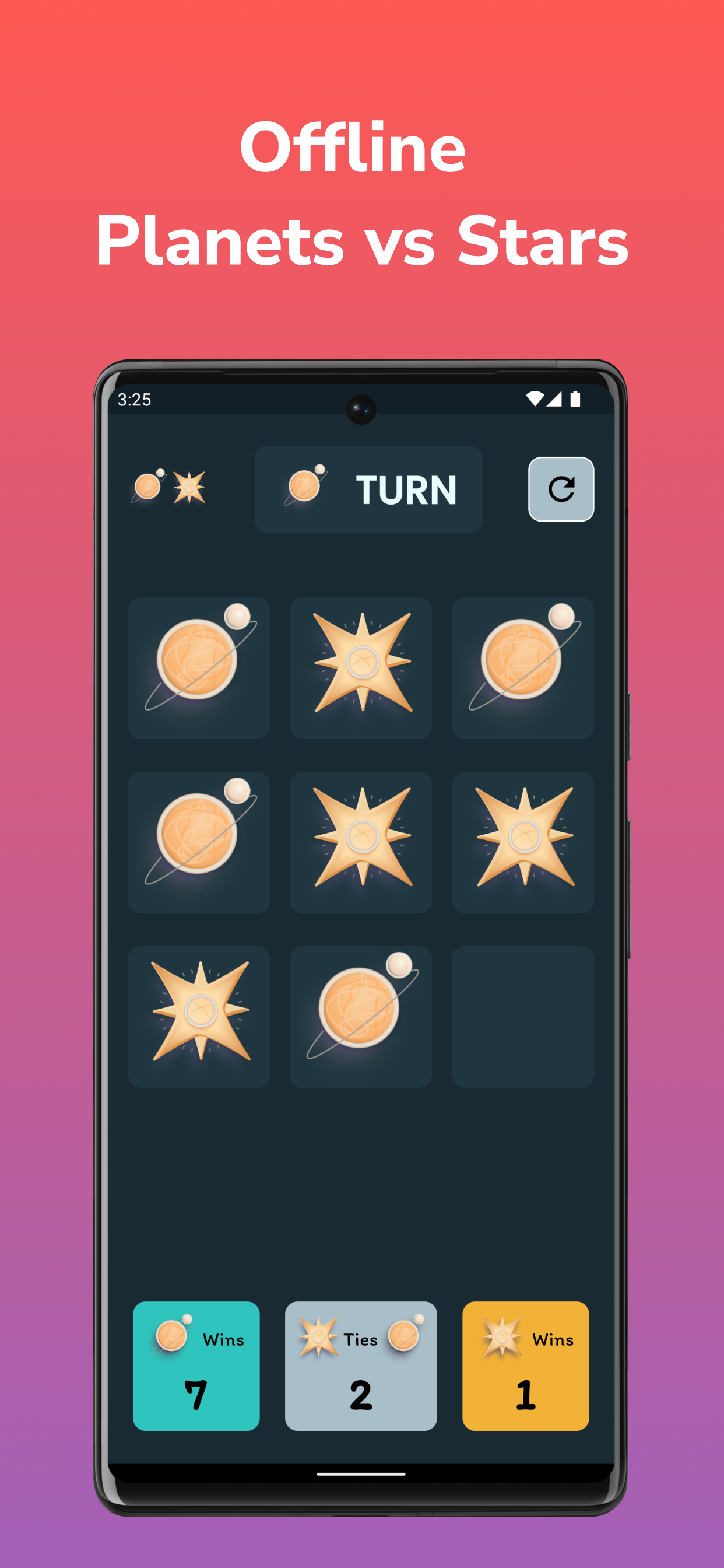 Planet vs Star: Tic Tac Toe android iOS apk download for free-TapTap