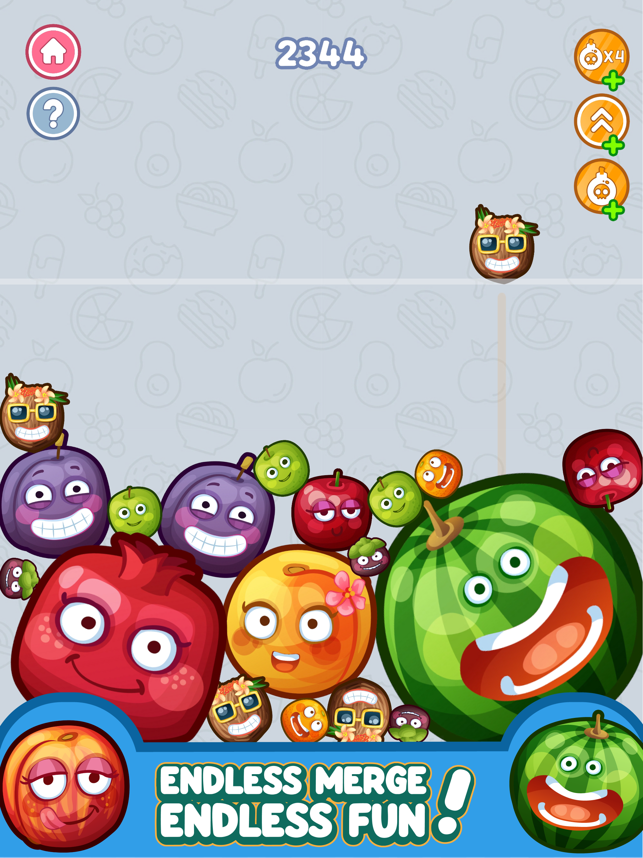 Watermelon Fruits Merge 3D android iOS-TapTap