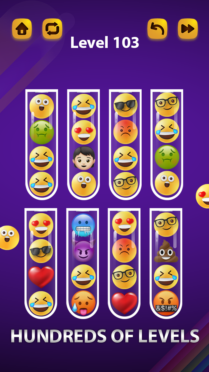 Emoji Sort Puzzle Matching 3D android iOS-TapTap