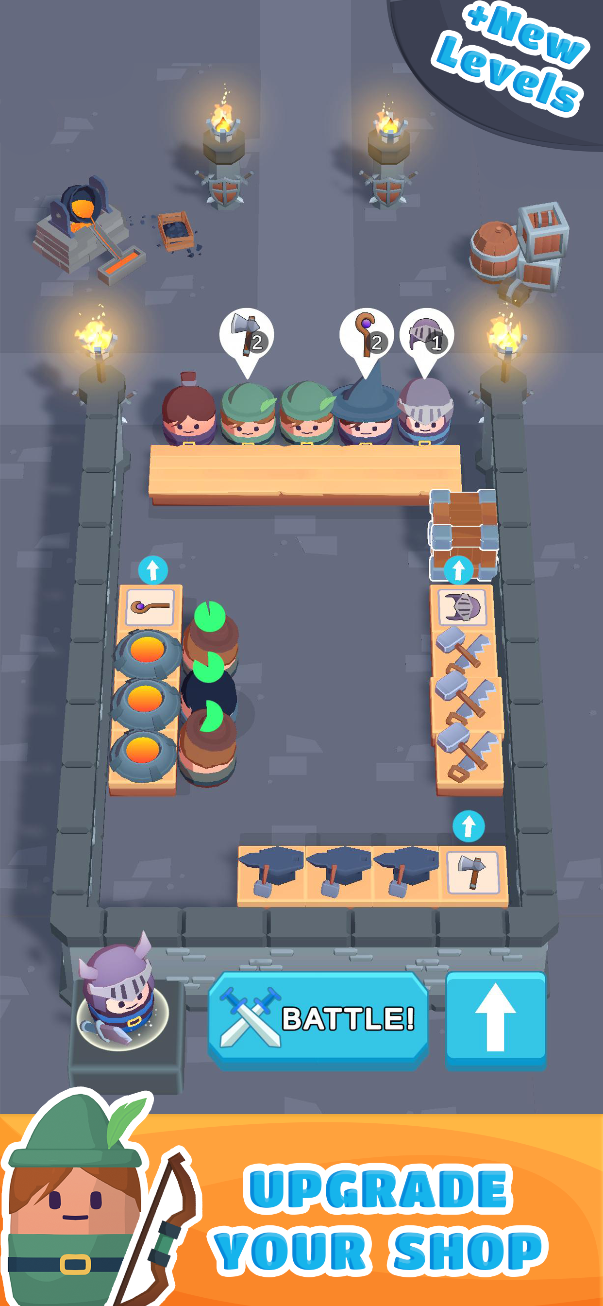 Hero Blacksmith Idle RPG android iOS apk download for free-TapTap