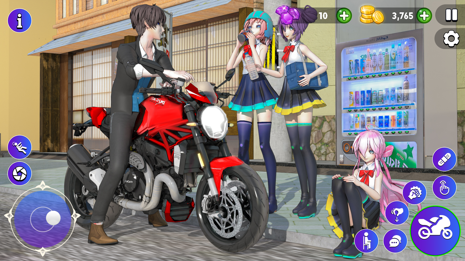 High School Love Sim Life Game android iOS apk download for free-TapTap