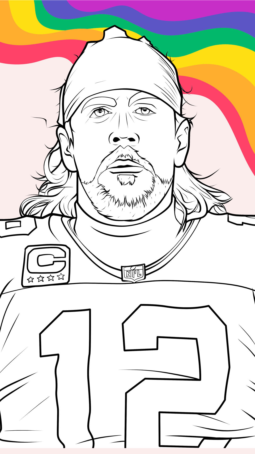 Draw Coloring NFL Football android iOS-TapTap