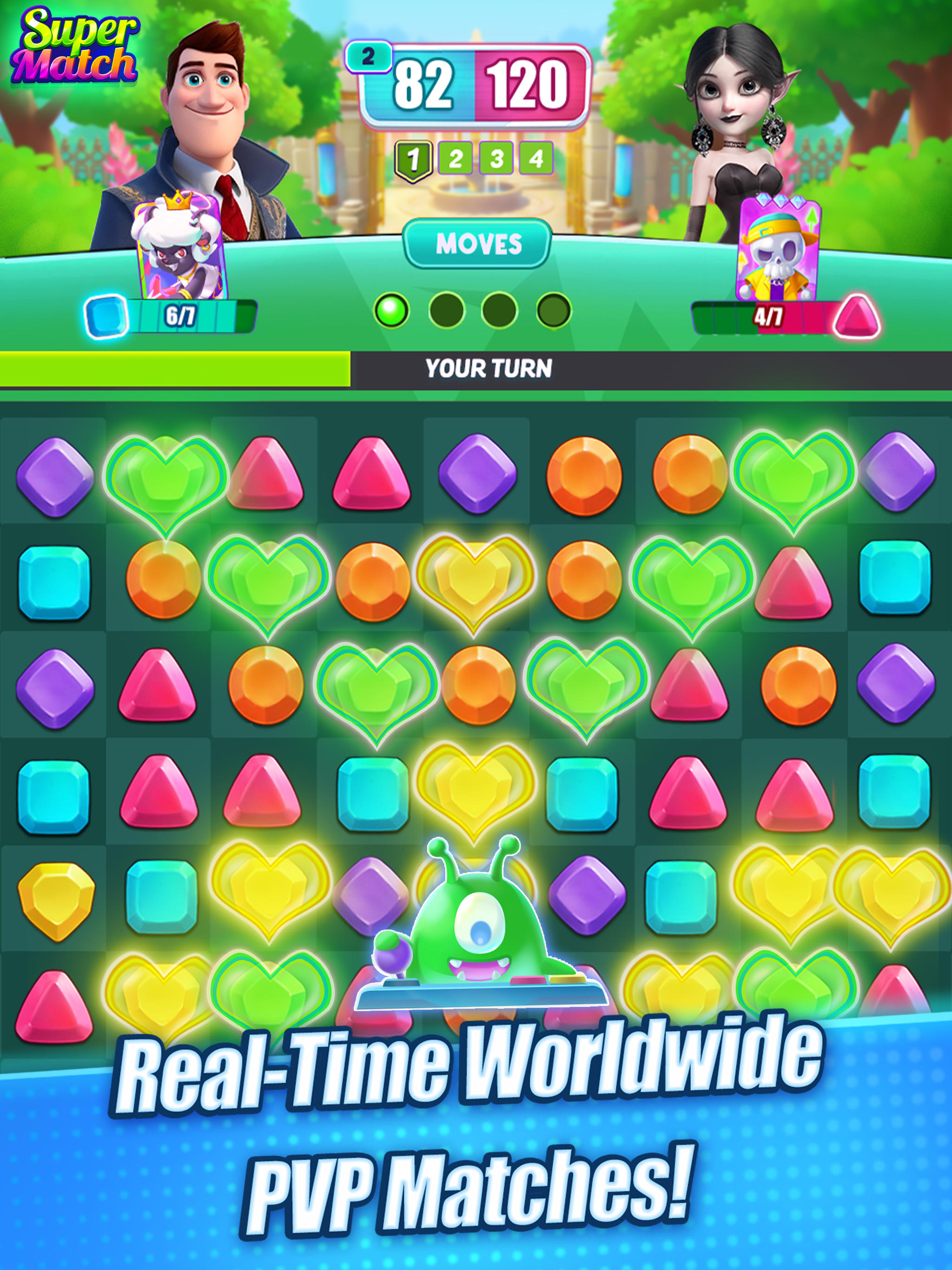 Super Match ‎- PvP Match 3 android iOS apk download for free-TapTap