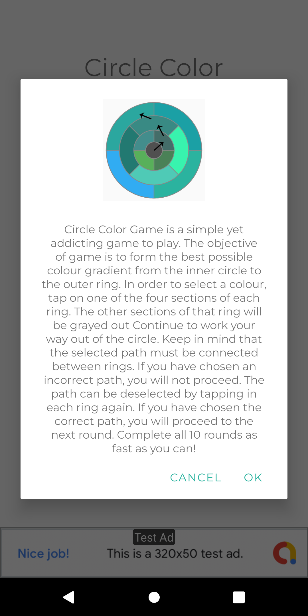 Circle Color Game android iOS-TapTap