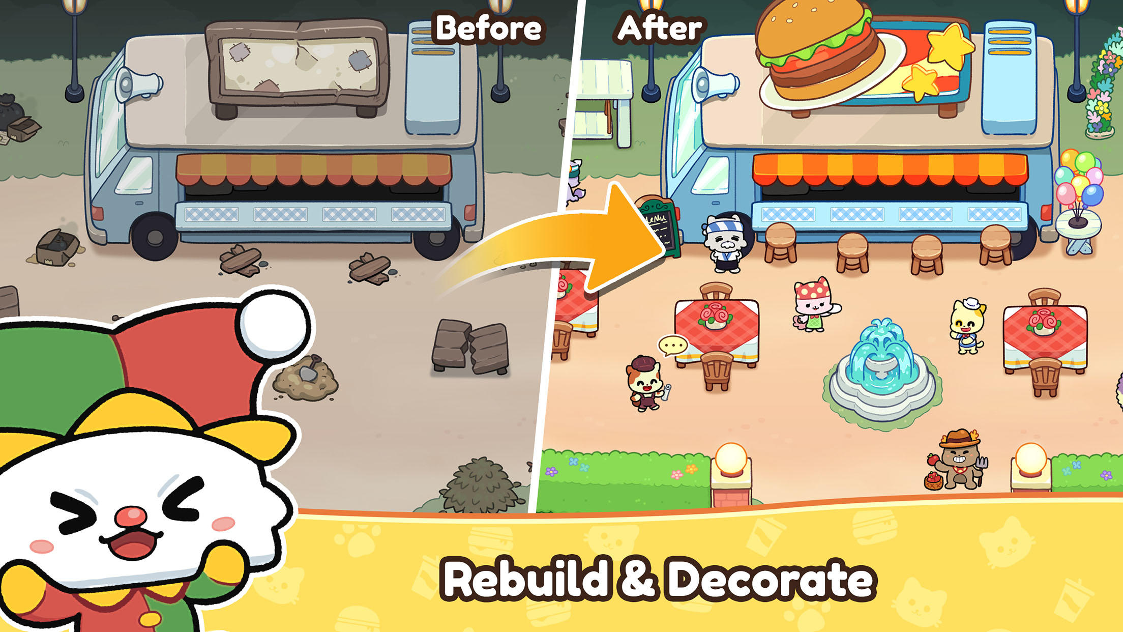 Burger Cats Latest Version for Android/iOS APK - TapTap