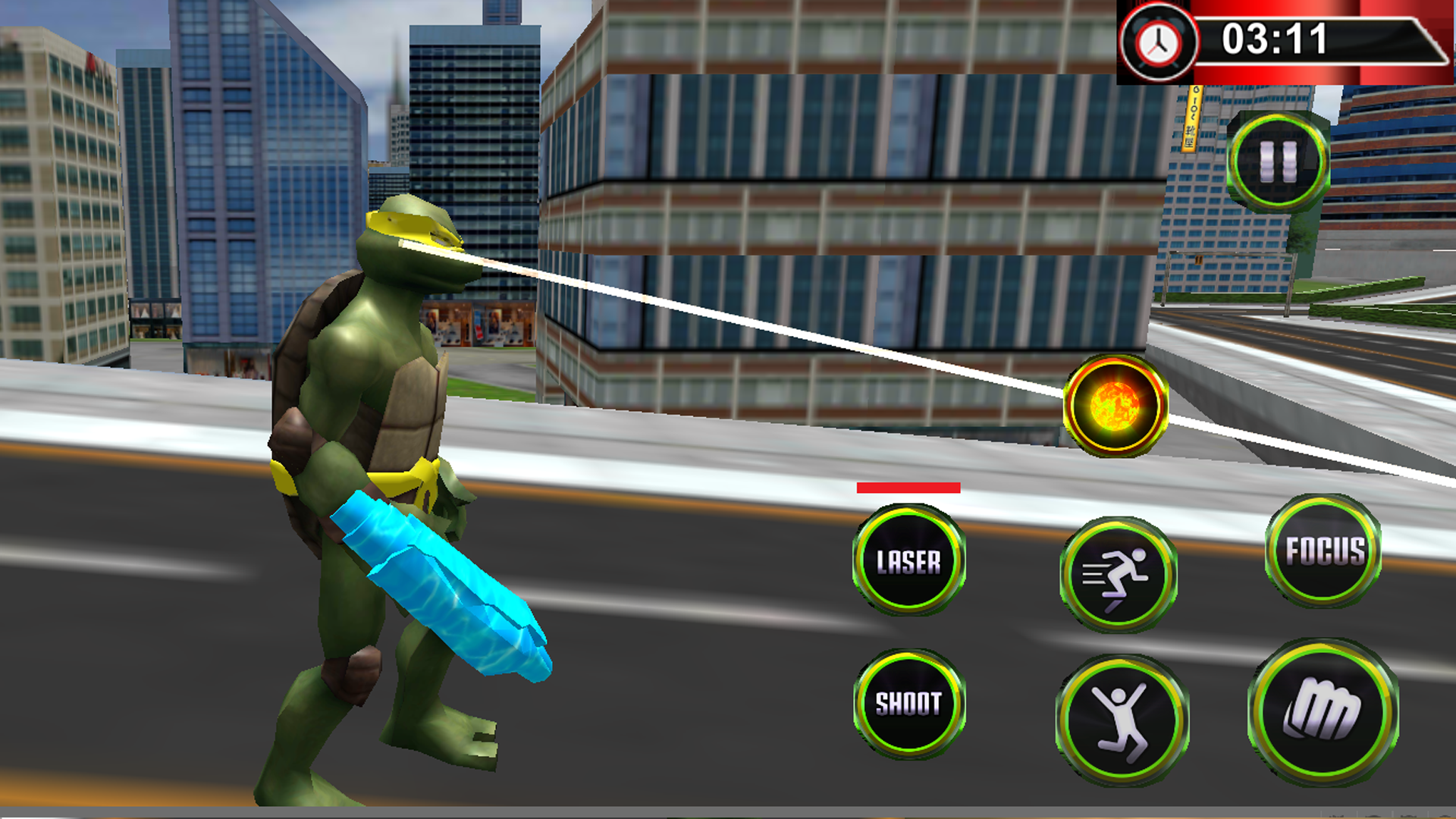 Flying Turtle Rope Hero Fight android iOS-TapTap