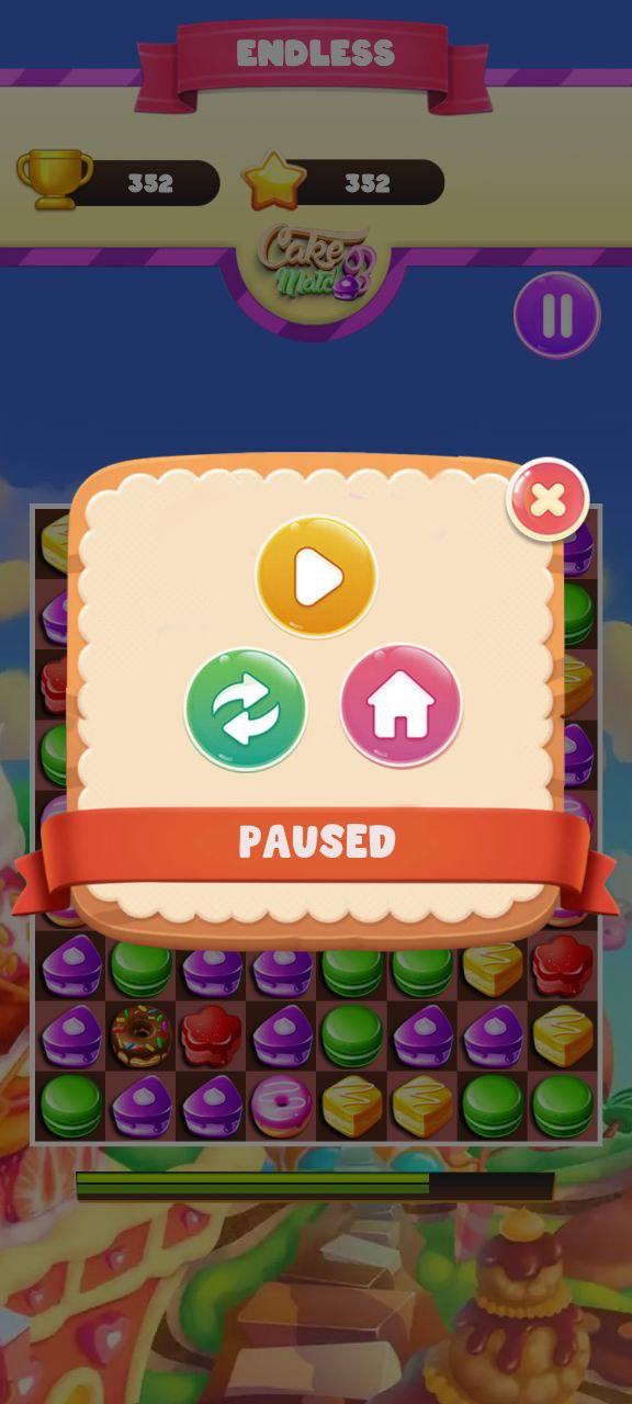 Cake match 3 android iOS-TapTap