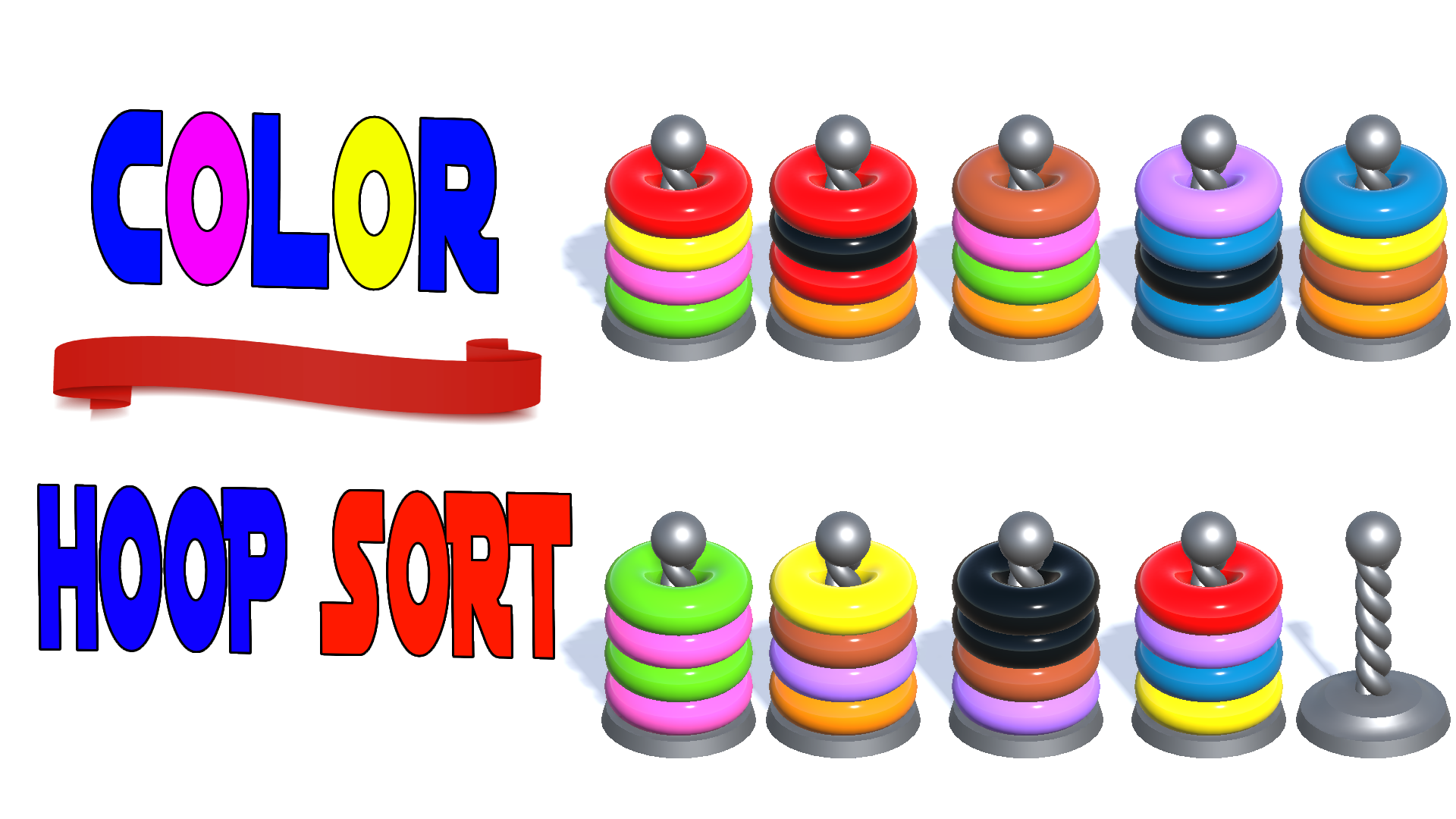 Color Hoop Stack - Sort Puzzle android iOS apk download for free-TapTap