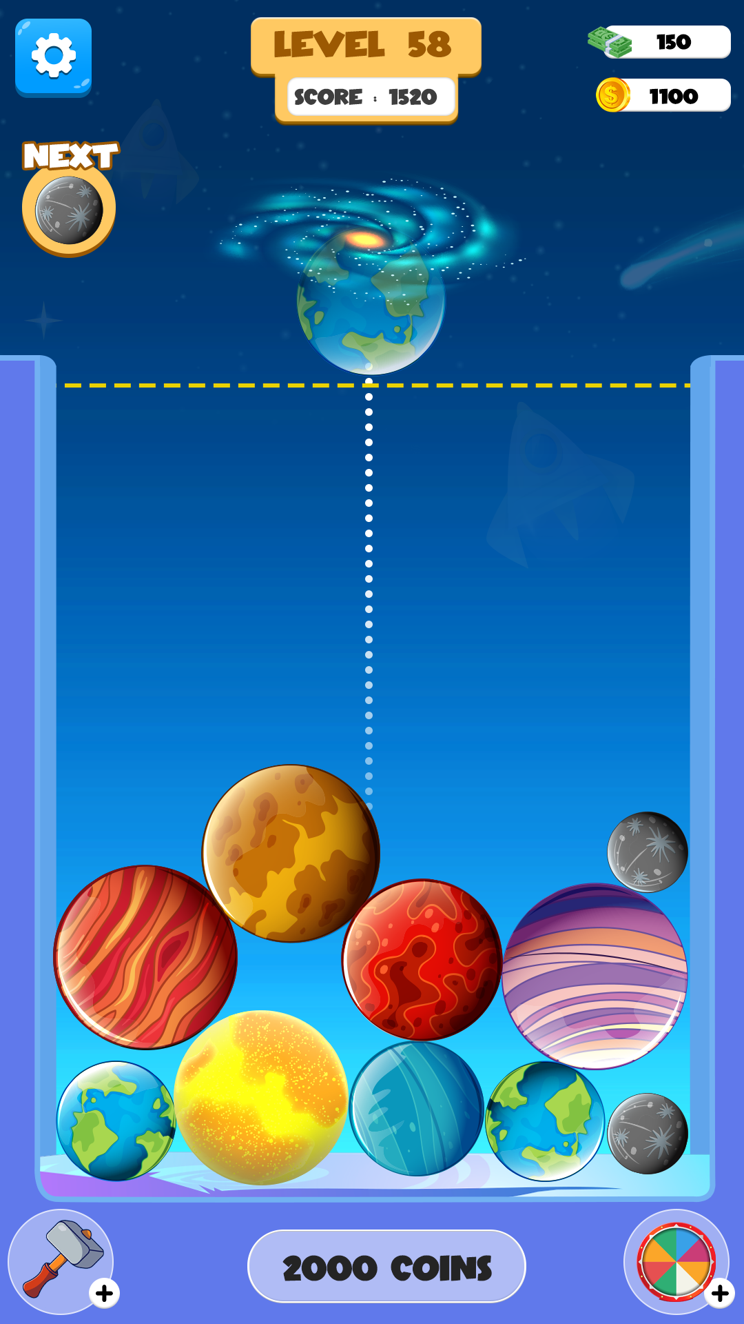 SpaceMelon - Planet Merge for Android/iOS - TapTap