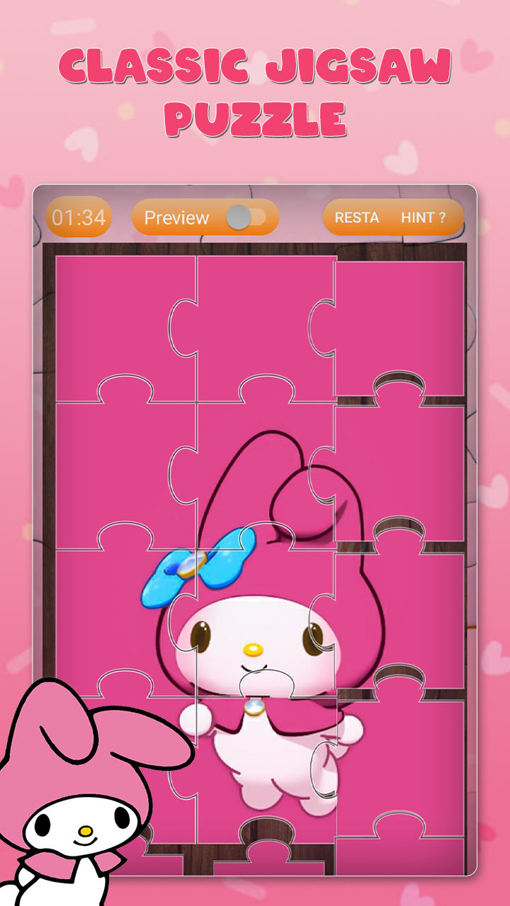 My Melody Kawaii Puzzle Game android iOS-TapTap