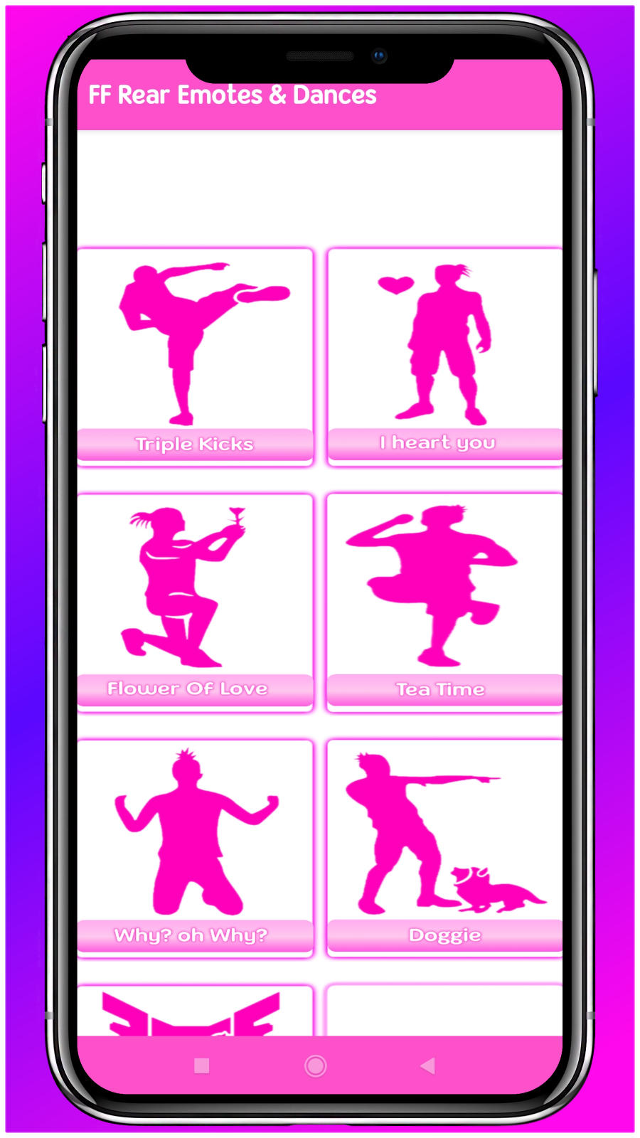 FF Emotes Rear and Elite. 3 for Android/iOS - TapTap