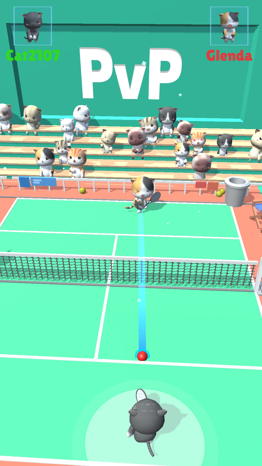 Cat Tennis Tournament android iOS-TapTap
