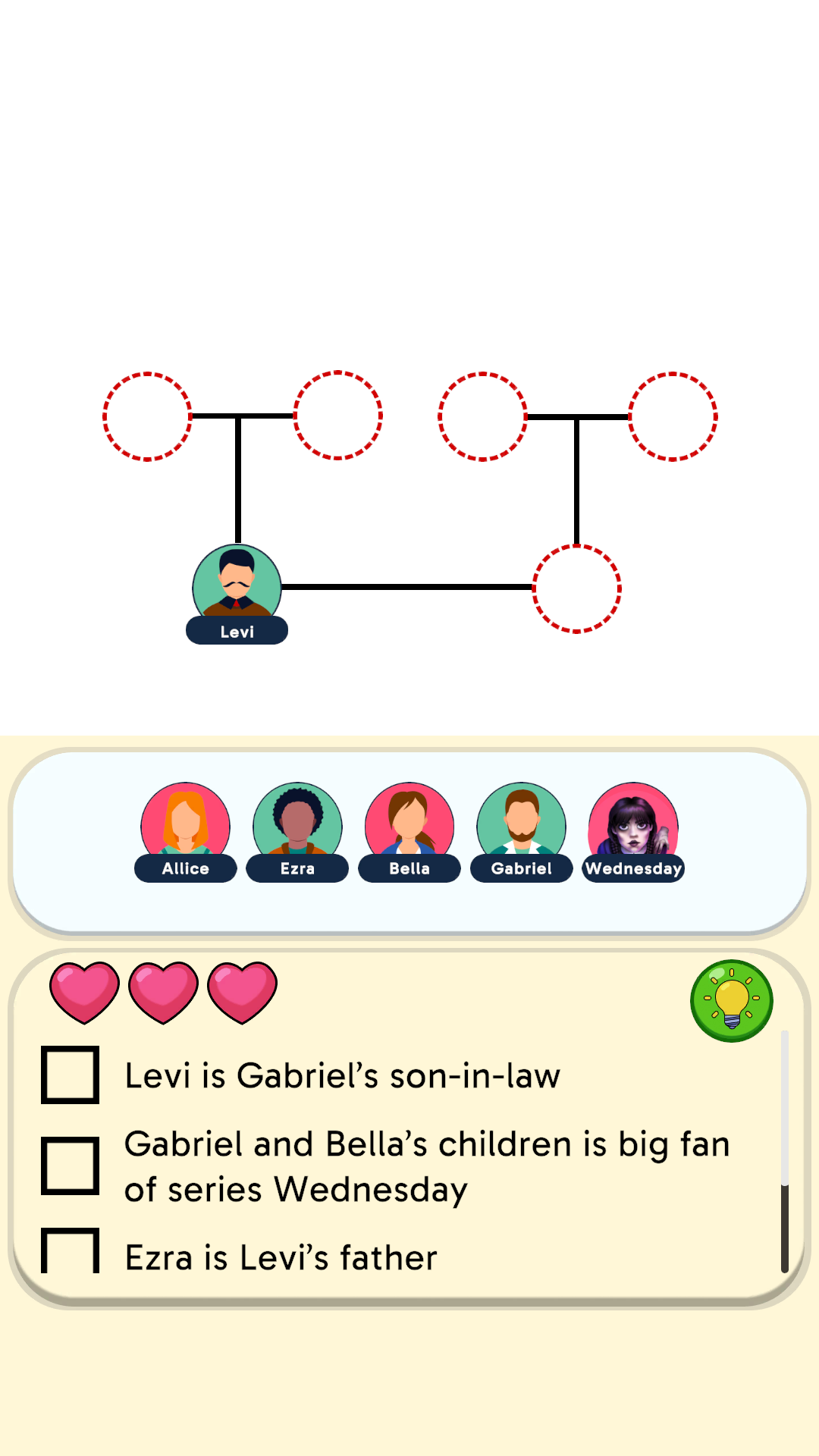 Family Tree Puzzle Game android iOS-TapTap