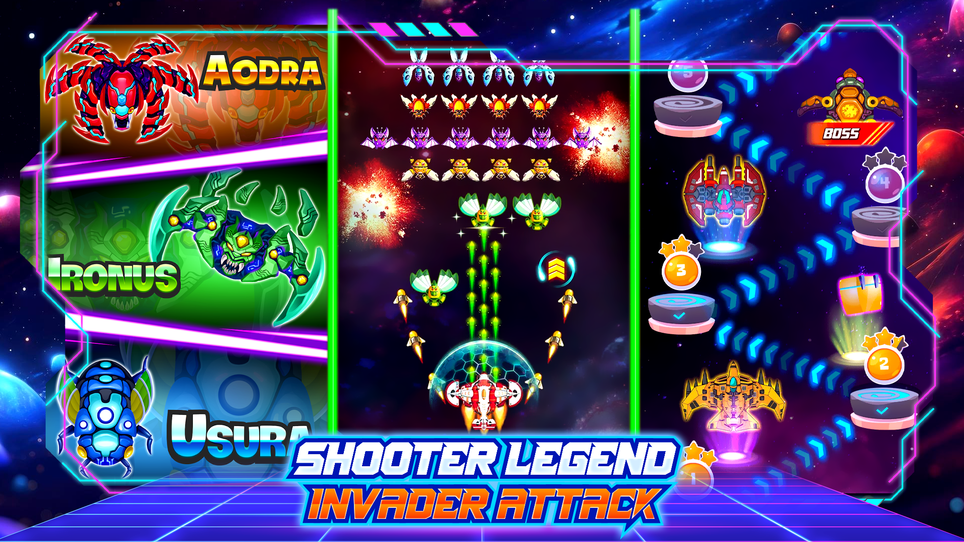 Galaxy Shooter - Alien Invader android iOS apk download for free-TapTap