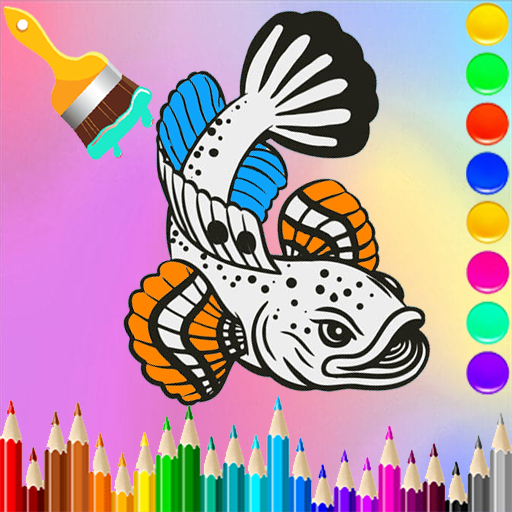 Coloring Ikan Channa Snakehead Android/iOS - TapTap