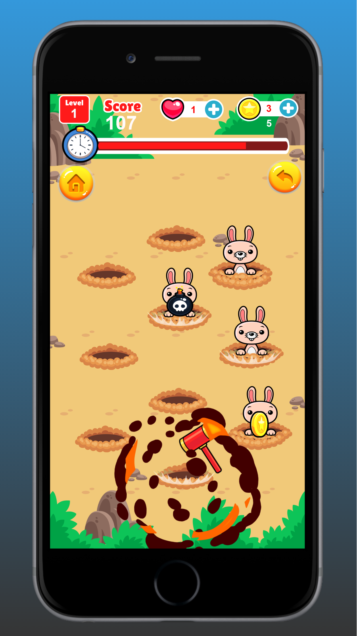 Whack A Rabbit android iOS apk download for free-TapTap