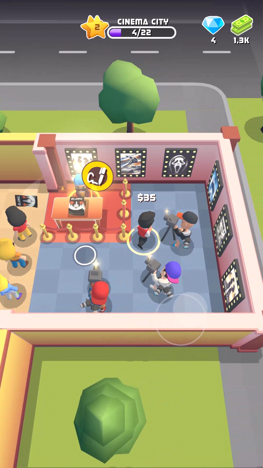 Cinema World - Idle Tycoon android iOS apk download for free-TapTap