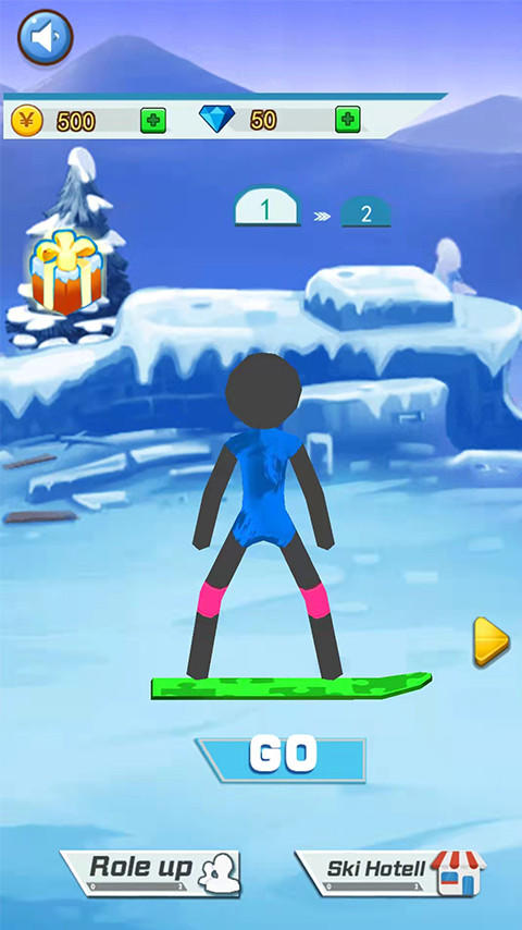 Skiing 3D android iOS-TapTap