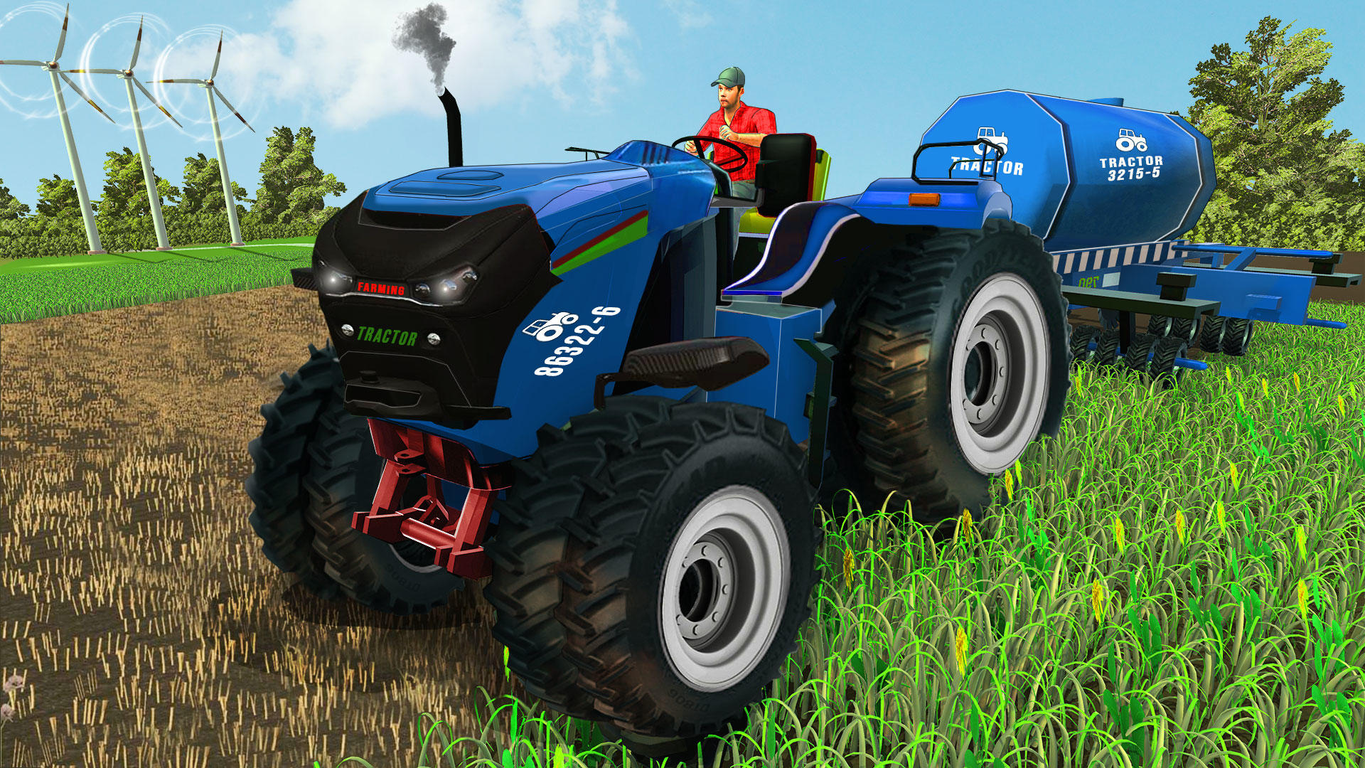 Real Tractor- Farm driving Sim android iOS-TapTap